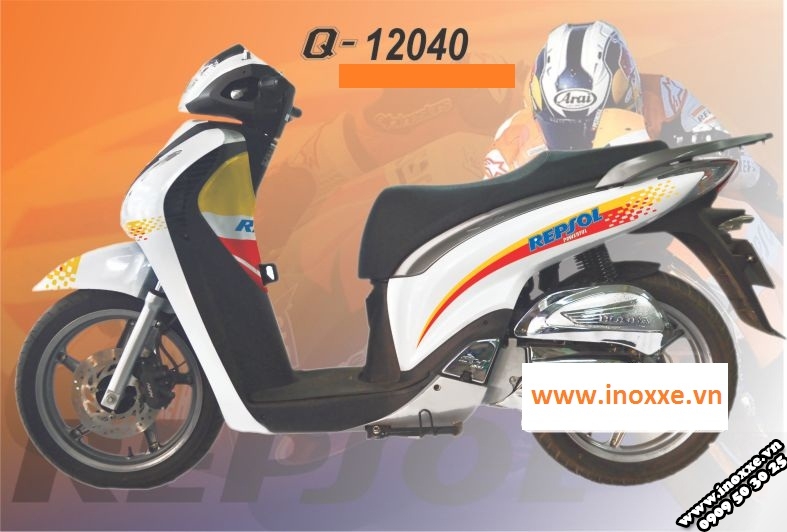 Tem xe máy, dán tem xe