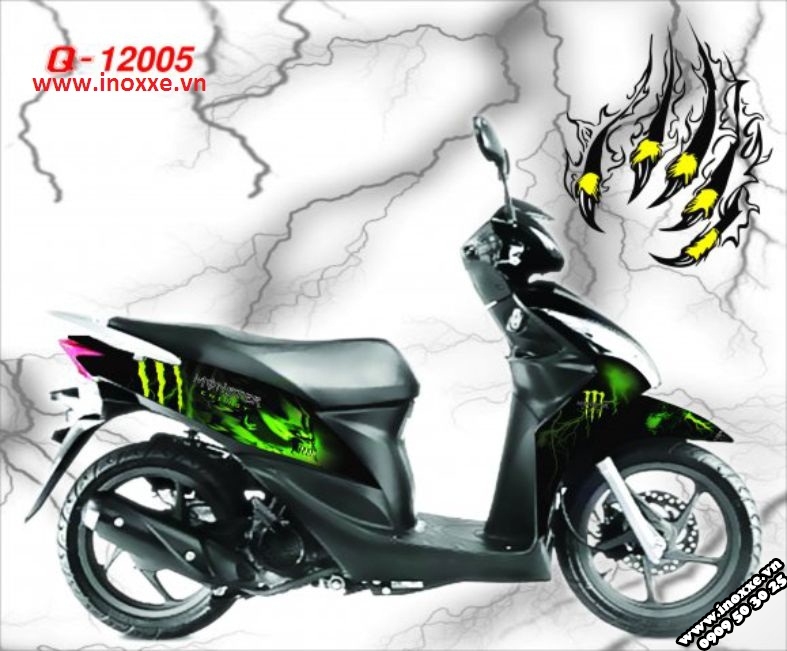 Tem xe máy, dán tem xe