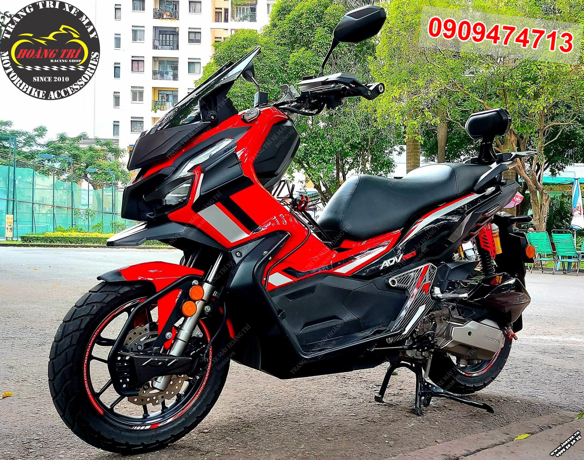 Combo 3 món phụ kiện CCM Malaysia cho xe ADV 150