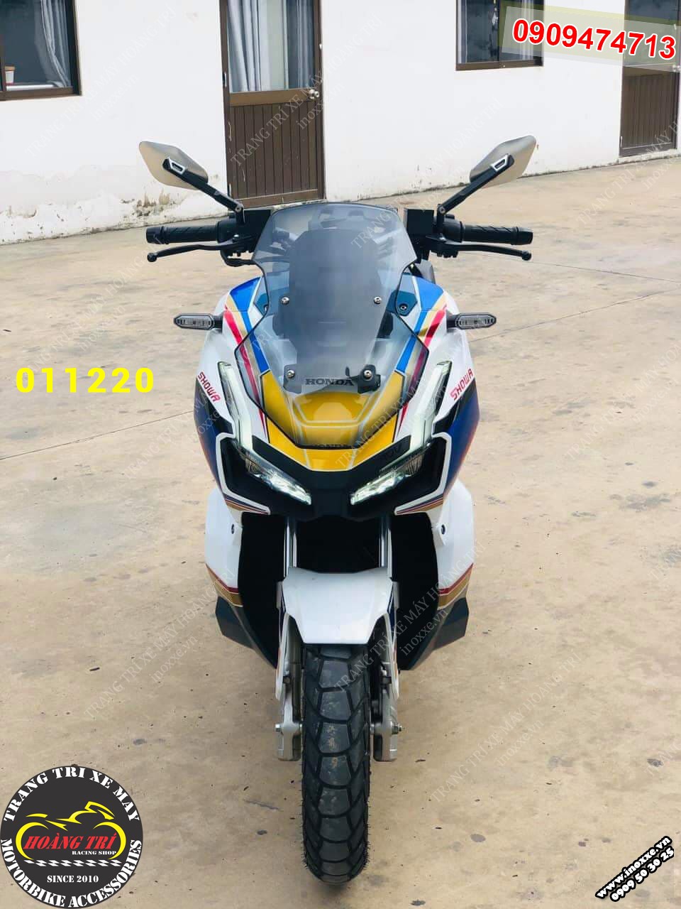 Tem xe máy, dán tem xe