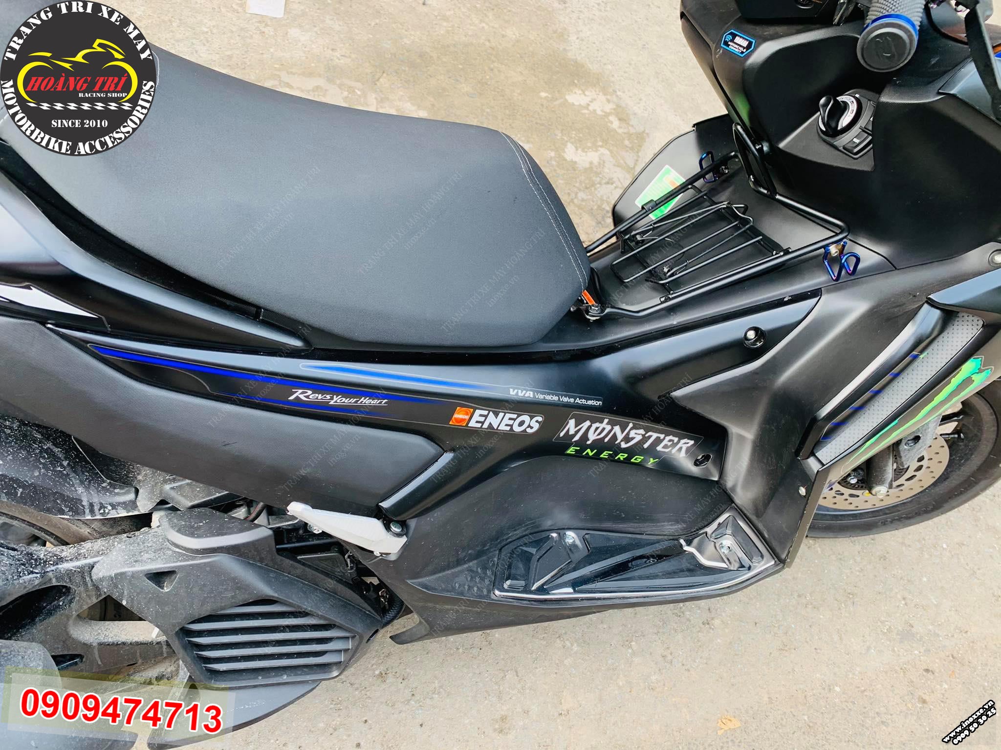 Thảm chân Inox Yamaha NVX 2021