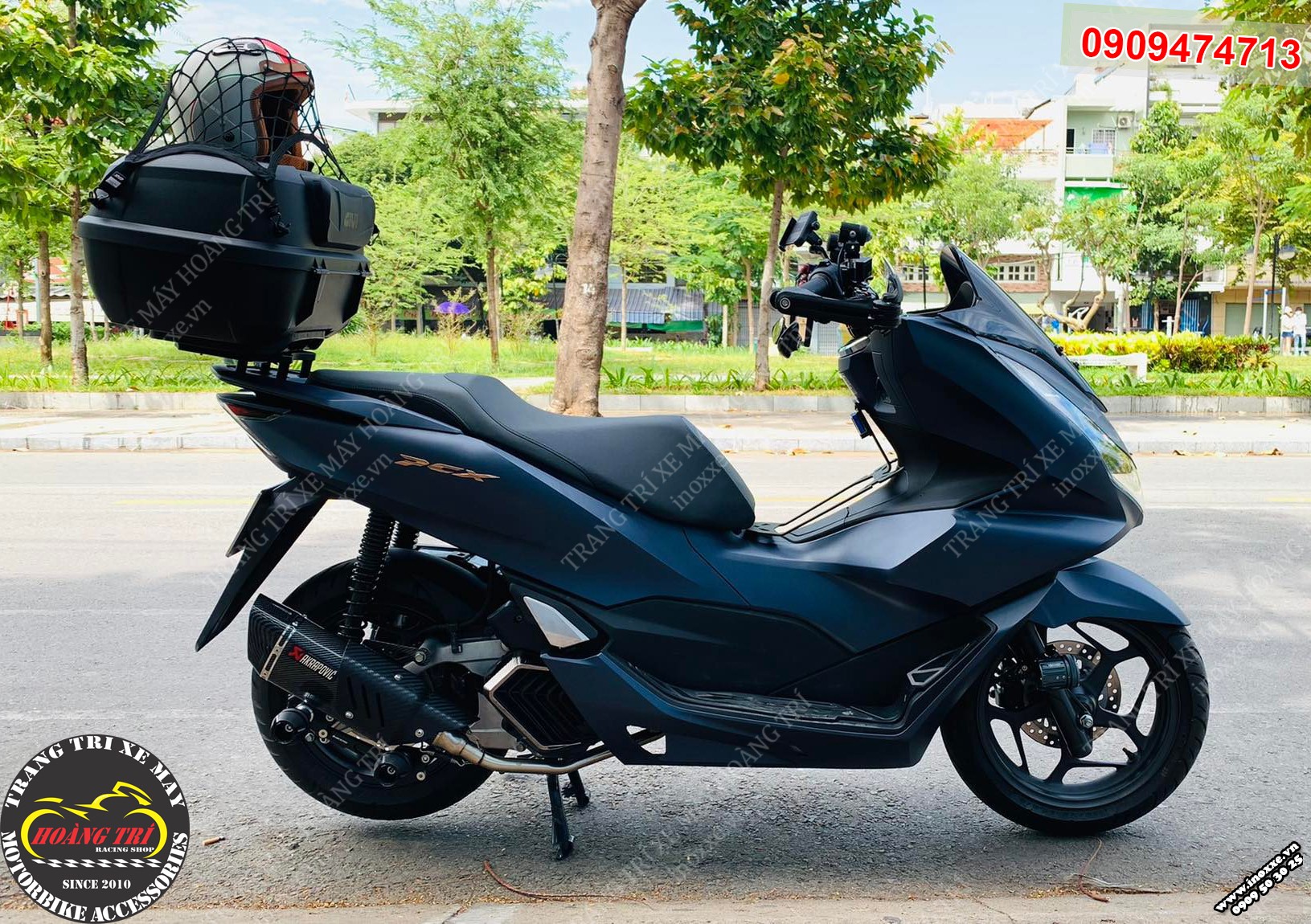 Bản độ kiểng xe PCX 160 2021 tổng chi phí 38 triệu đồng
