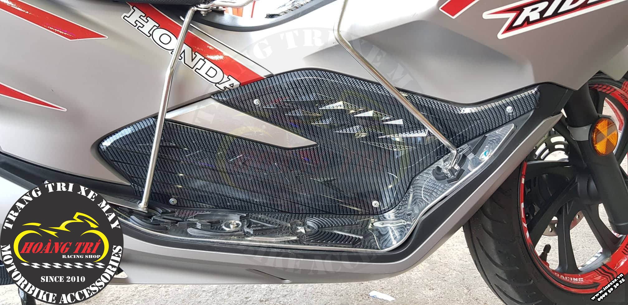 Tổng hợp phụ kiện PCX 2018 sơn Carbon