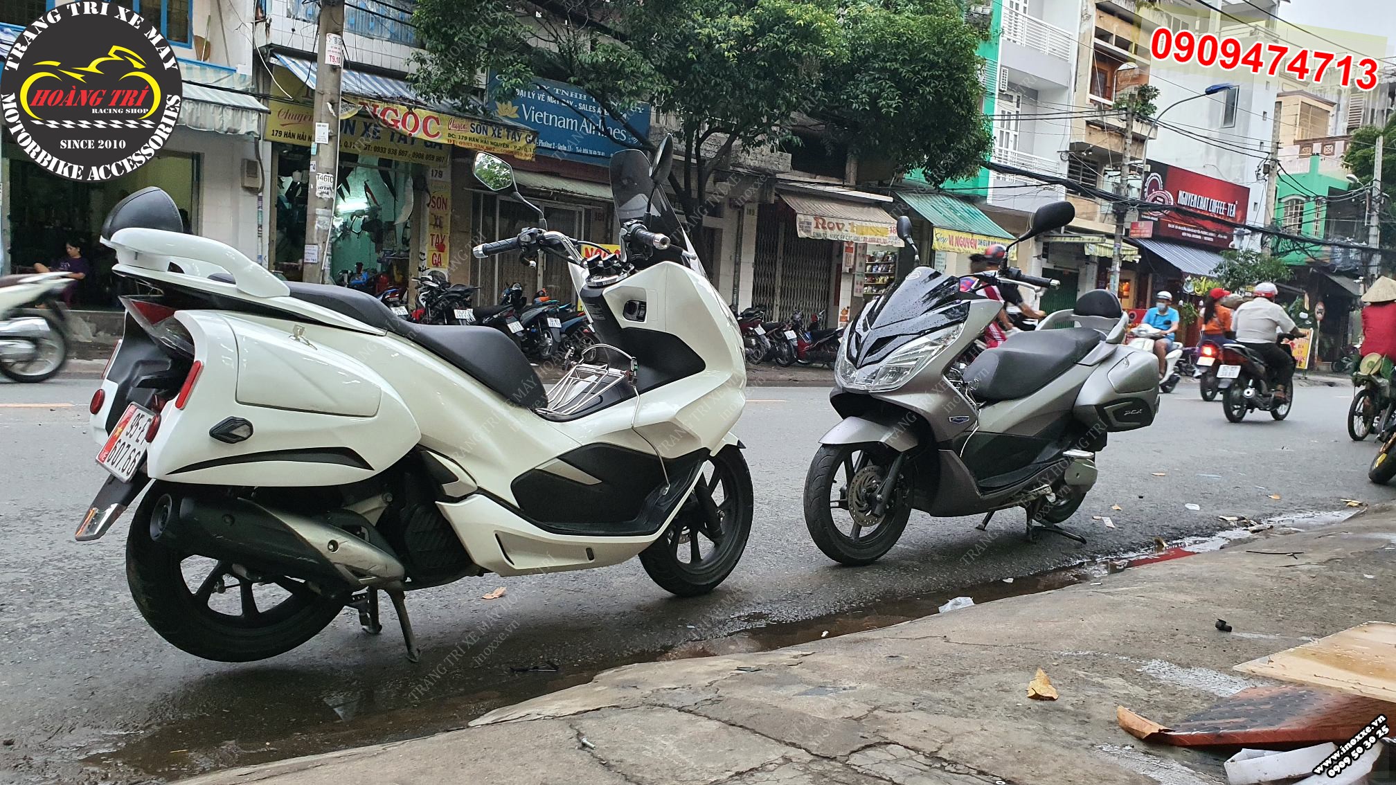 Honda PCX độ phong cách Honda Goldwing