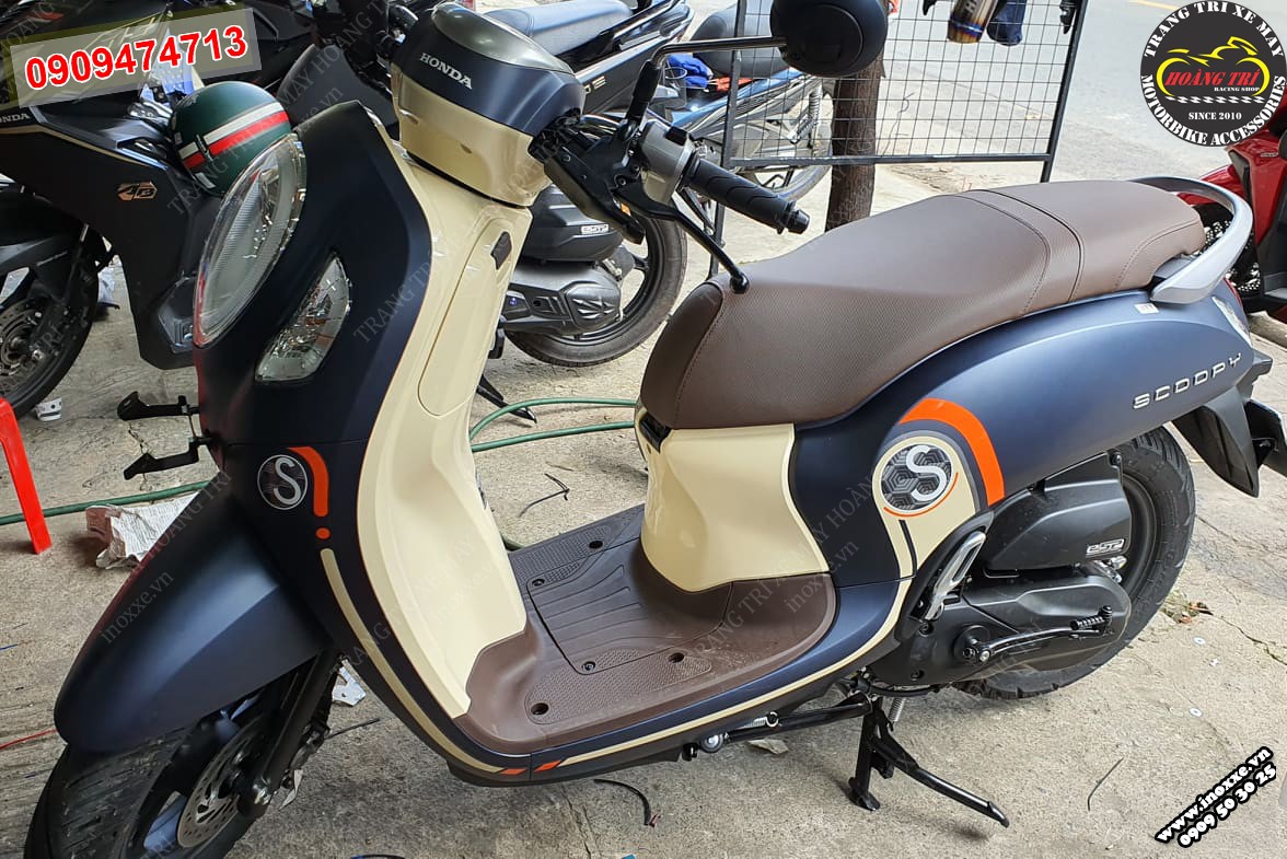 Rổ đựng đồ cho xe Scoopy - Rổ trống