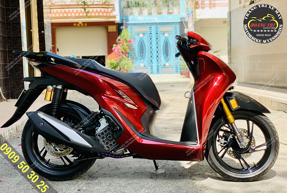 Ốp Pô Sh 350i chính hãng Honda