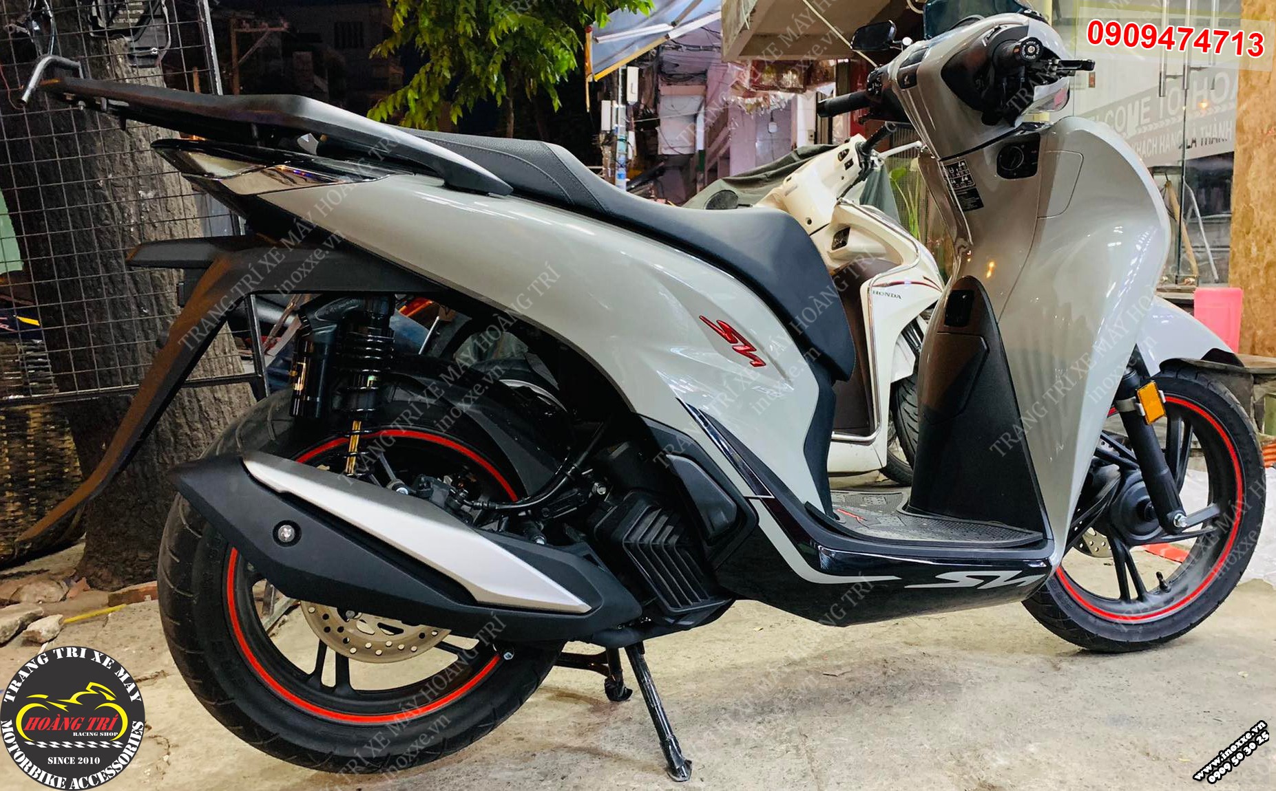 Ốp Pô Sh 350i chính hãng Honda