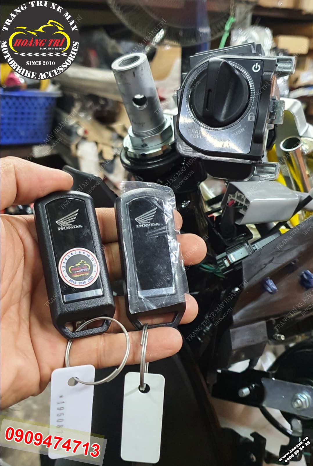 Khóa Smartkey Vision 2021 hàng chính hãng Honda